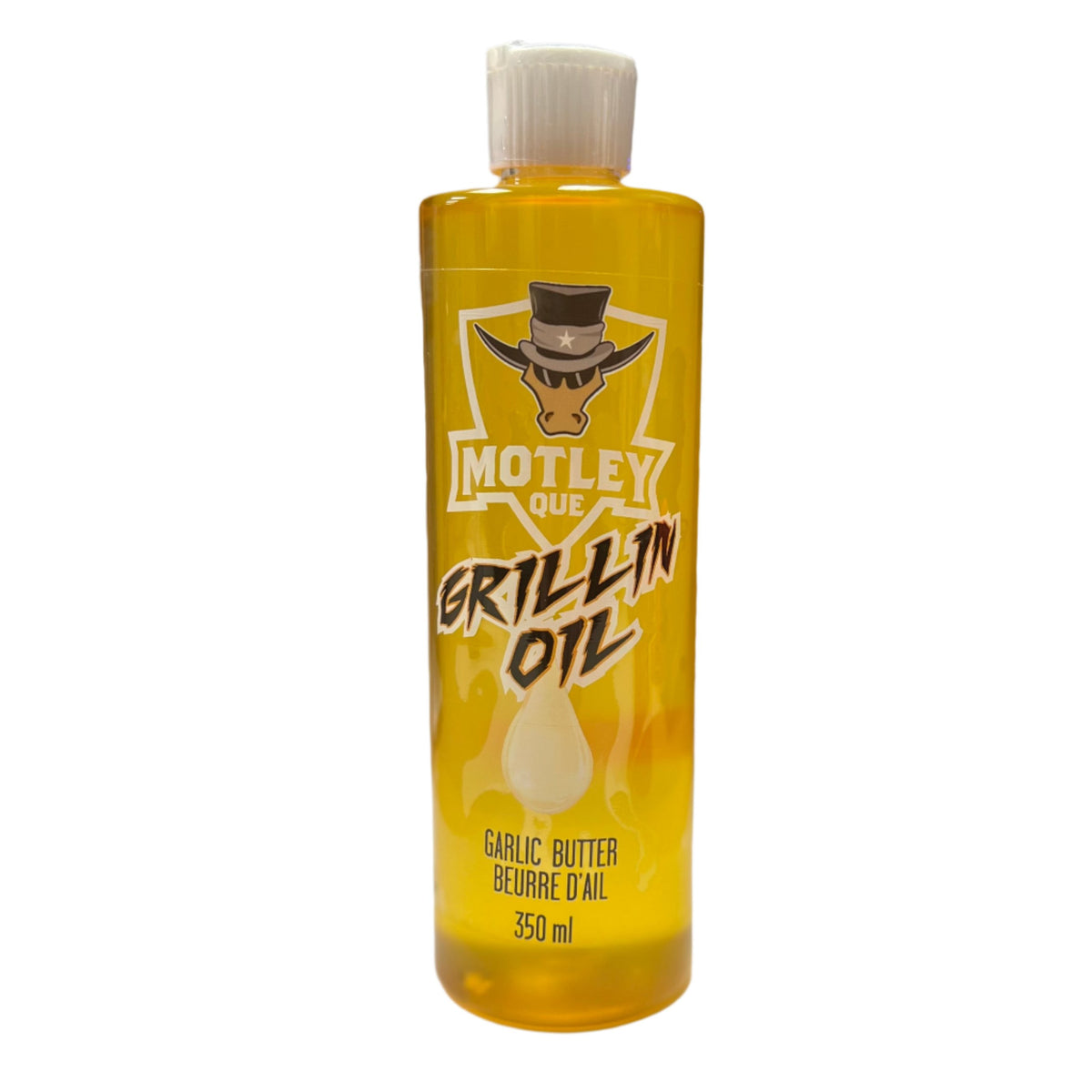 Motley Que Garlic Butter Grillin Oil | Backyard Grills | Backyard Grills Inc