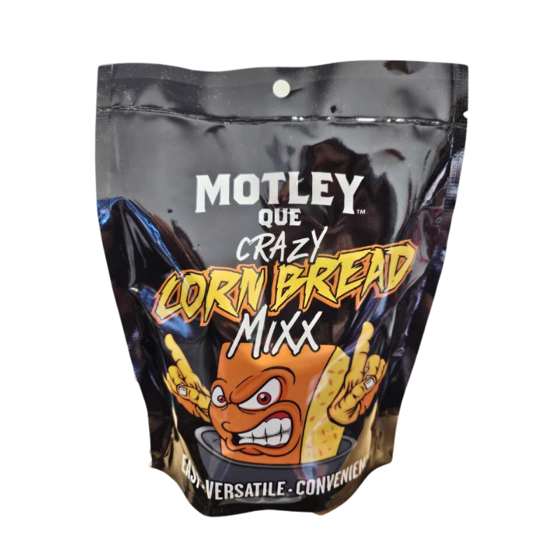 Motley Que Cornbread Mix | Backyard Grills | Backyard Grills Inc