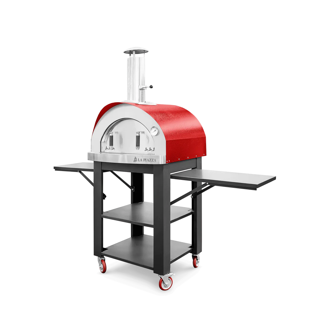 Piccolo Premium Pizza Oven Cart Folding Tables | Backyard Grills ...