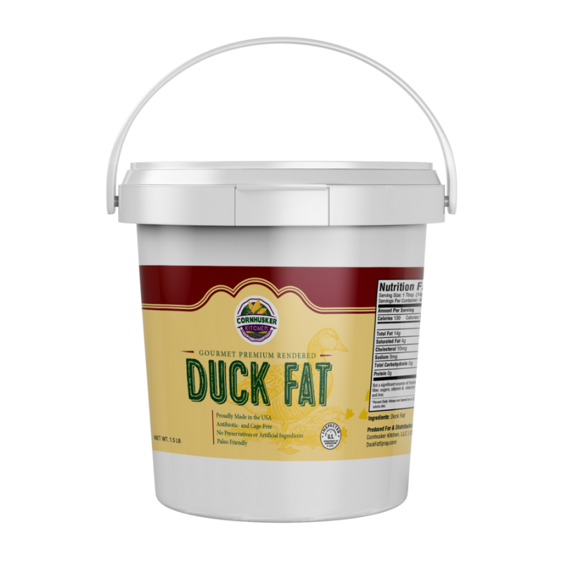 Duck Fat 1.5lb Tub | Backyard Grills Inc